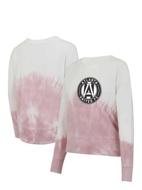 CONCEPTS SPORT Atlanta United Fc Tie-dye Long Sleeve T-shirt - Pink