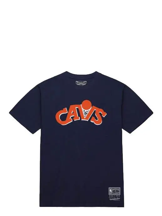 Mitchell & Ness Cleveland Cavaliers Hardwood Classics Arch T-shirt - Navy