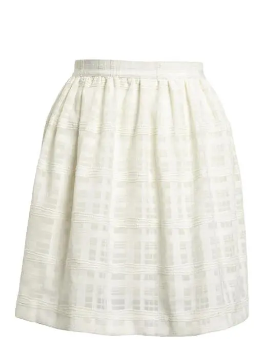 TILDON Full Silhouette Skirt - Ivory