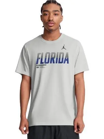 JORDAN BRAND Florida Gators Sideline Legend Dri-fit T-shirt - Gray
