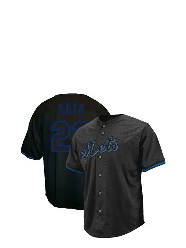 Profile Juan Soto New York Mets Big & Tall Fashion Jersey - Black