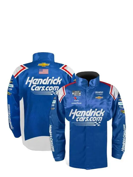 HENDRICK MOTORSPORTS TEAM COLLECTION Kyle Larson Uniform Jacket - Blue