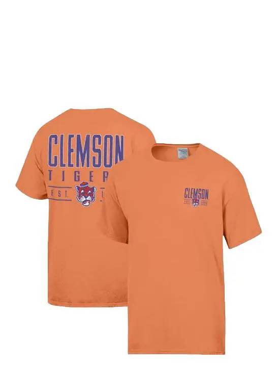 COMFORTWASH Clemson Tigers Big Name T-shirt - Orange