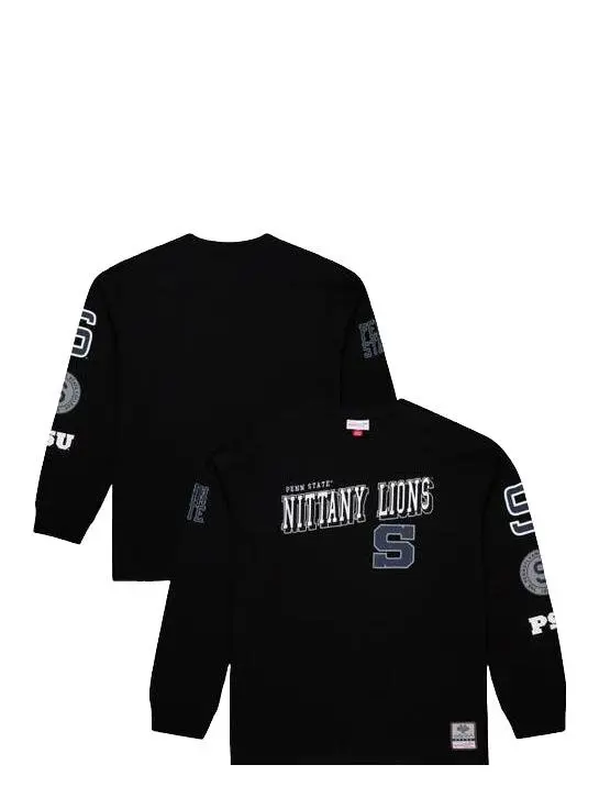 Mitchell & Ness Penn State Nittany Lions Training Camp Long Sleeve T-shirt - Black