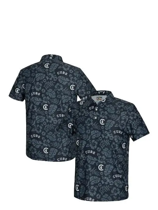 Reyn Spooner Chicago Cubs Cooperstown Pua Performance Polo - Navy