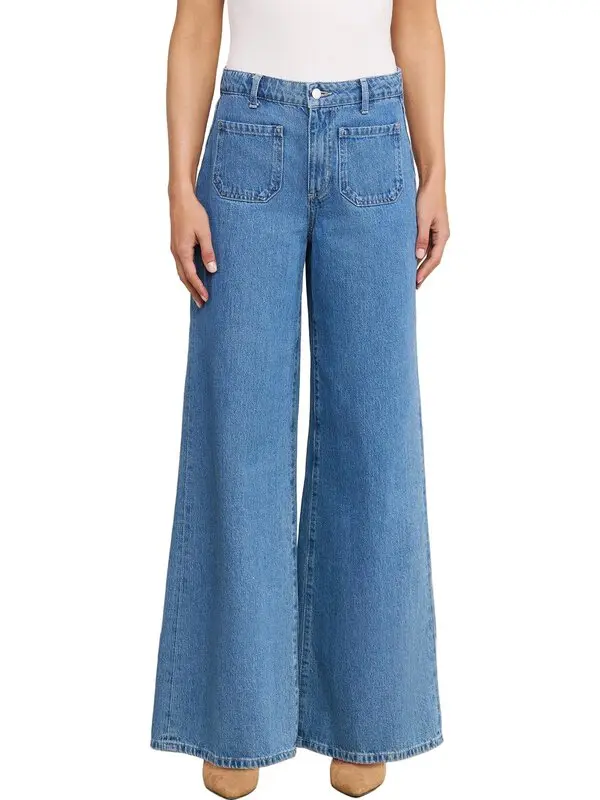 L'Agence Delcan Wide-leg Jeans - Solvera