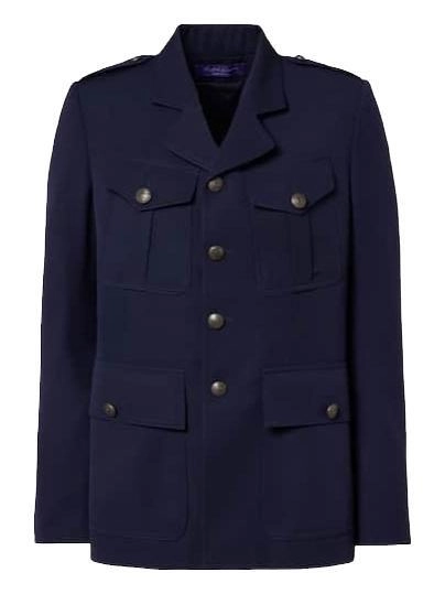 Ralph Lauren Wool Military Jacket - No
