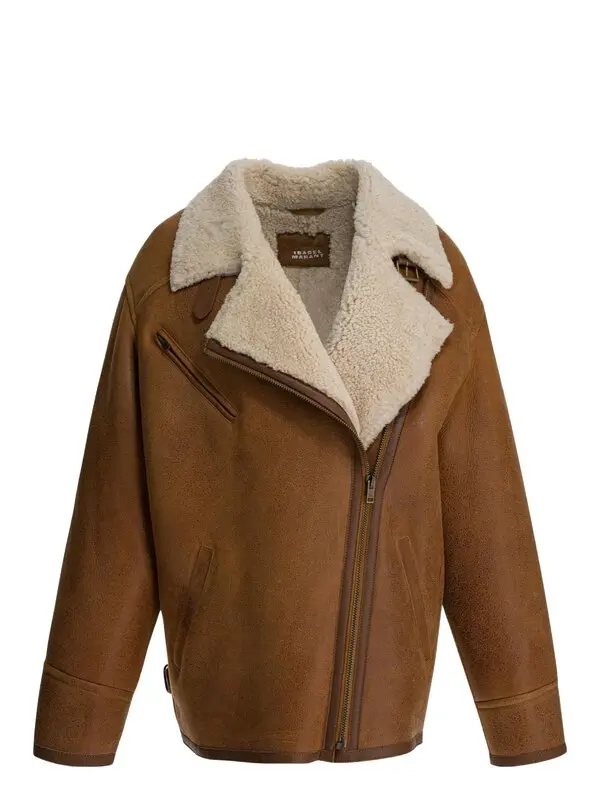 Isabel Marant Étoile Adelina Zipped Jacket - Brown