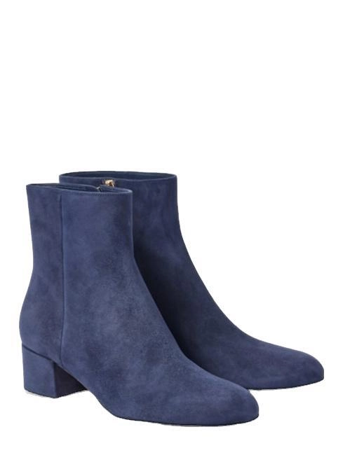 GIANVITO ROSSI Suede Ankle Boots - Blue