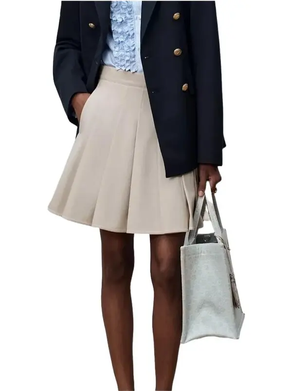 Dior Pleated Miniskirt - Black