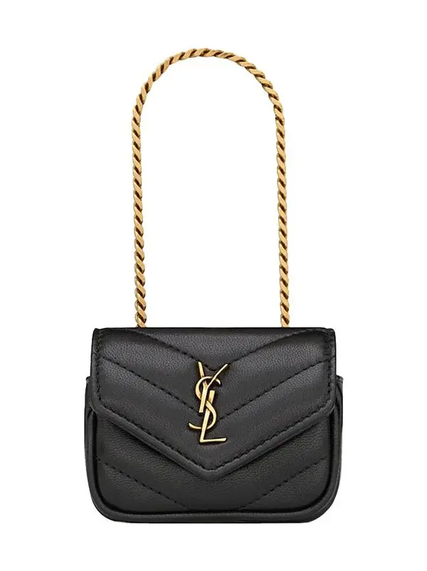 Saint Laurent Loulou Charm - Black
