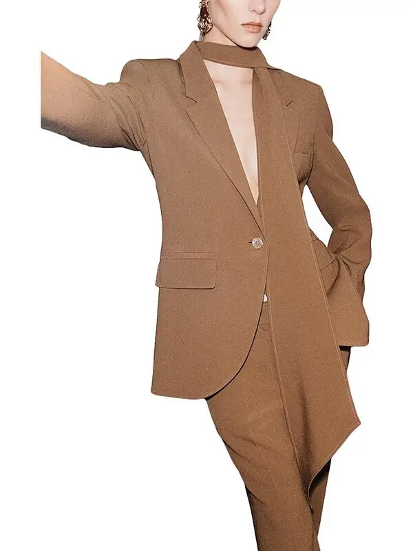 Marella Mllottone Blazer - Camel