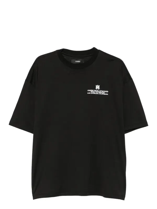 Amiri T-shirt With Logo - Black