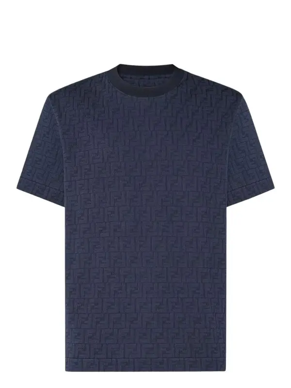 Fendi Cotton T-shirt - Blue