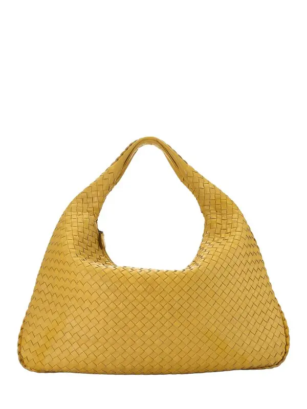 Bottega Veneta Intrecciato Veneta Hobo Bag - Yellow