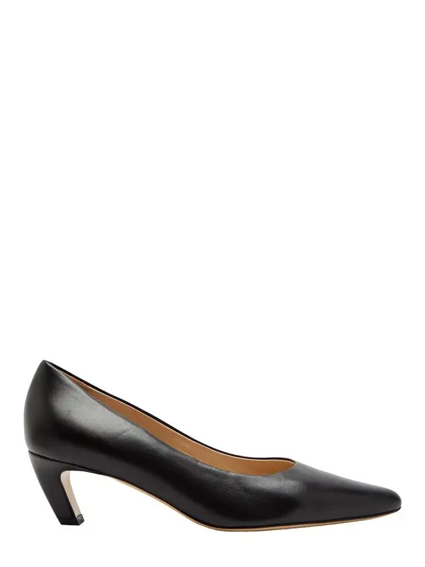 Gabriela Hearst Peggy Leather Pumps - Black