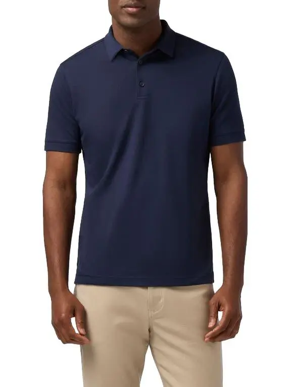 Mizzen+main Kent Solid Polo - Navy