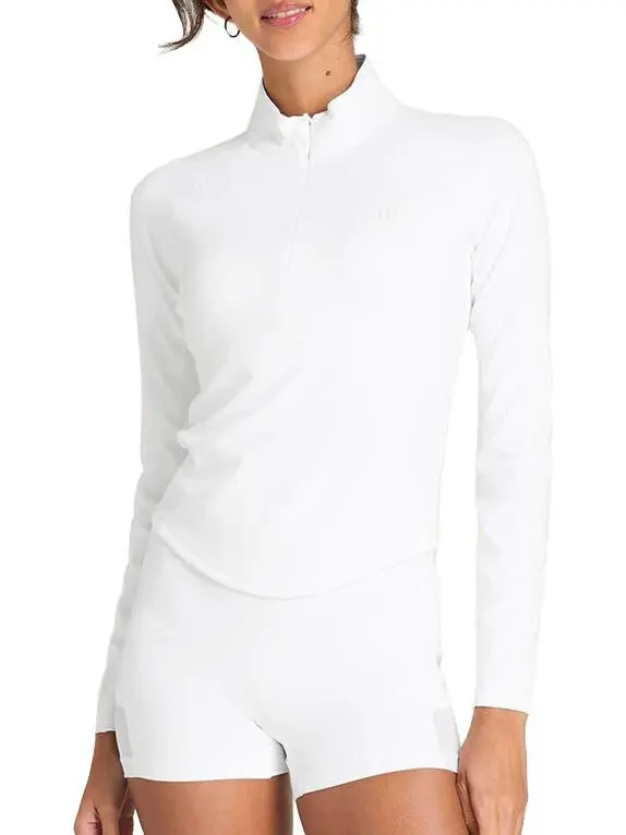 Wilson Baseline Half-zip Pullover - Bright White
