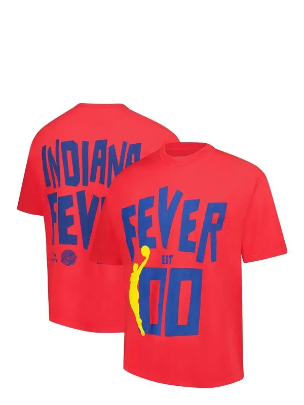 PLAYA SOCIETY Indiana Fever Established 2000 Premium T-shirt - Red
