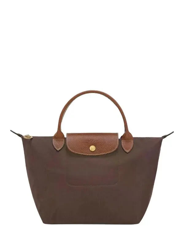 Longchamp Le Pliage Leather-trim Tote Bag - Brown