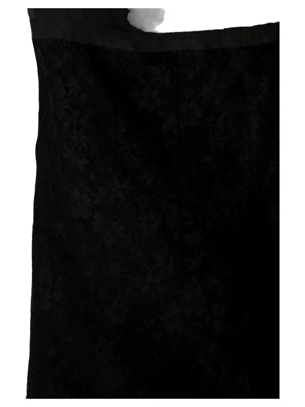 LOUIS VUITTON Lace Corset Dress - Black