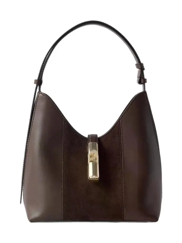 Furla Goccia Shoulder Bag - Brown