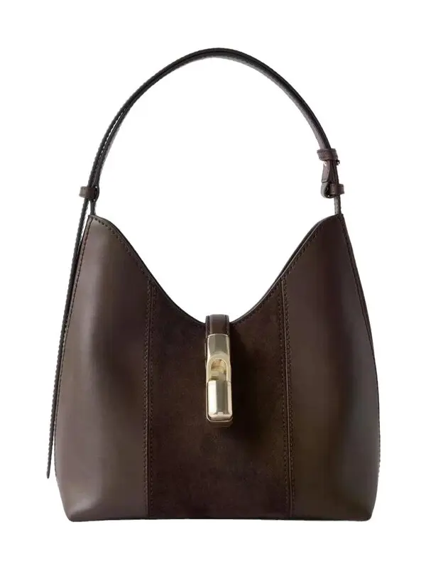 Furla Goccia Shoulder Bag - Brown