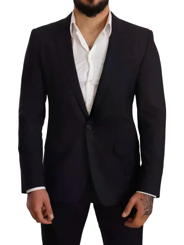 Dolce & Gabbana Single-breasted Blazer - Blue