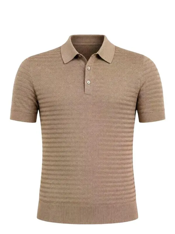 Dolce & Gabbana Short-sleeve Polo Shirt - Brown