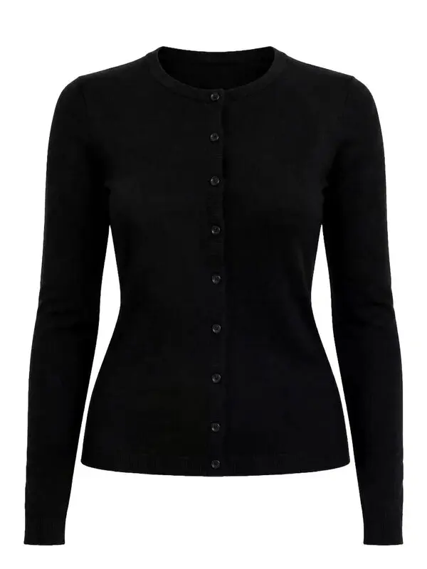 Dolce & Gabbana Fine-knit Cardigan - Black