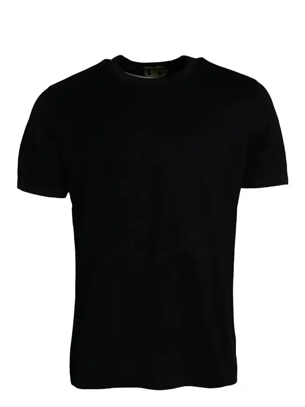 Dolce & Gabbana Round-neck Short-sleeve T-shirt - Black