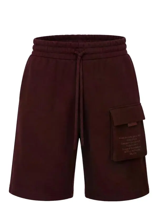 Dolce & Gabbana Logo-print Cargo Shorts - Brown