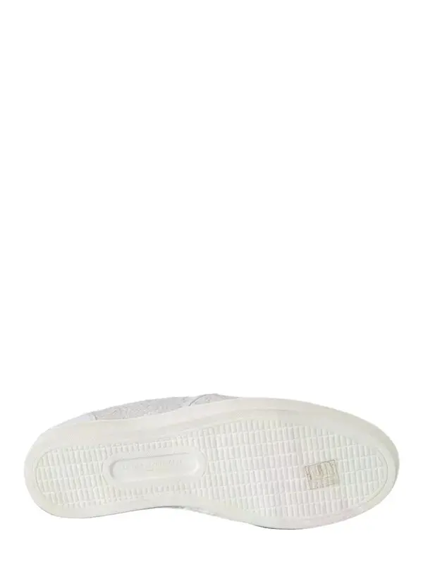 Dolce & Gabbana Flower Lace Slip-on Sneakers - White