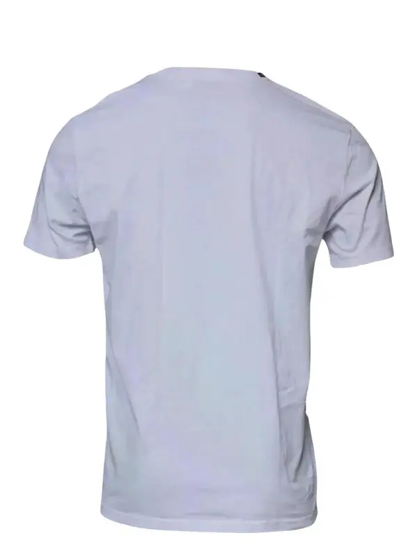 Dolce & Gabbana Leopard-print Chest-pocket T-shirt - White