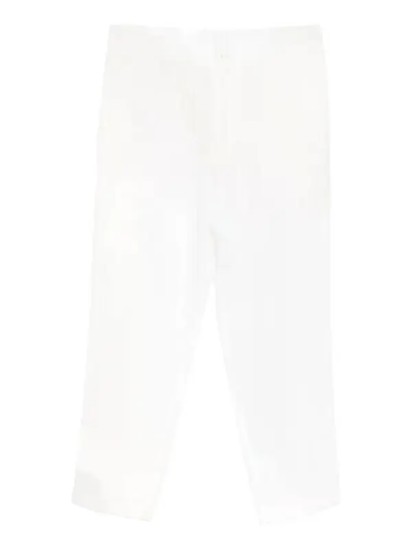 COSTUMEIN Elasticated Waistband Trousers - White