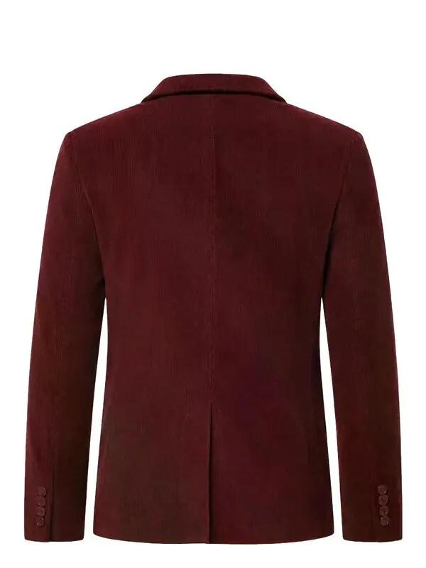 Gianfranco Ferre Corduroy Notch-lapel Blazer - Red