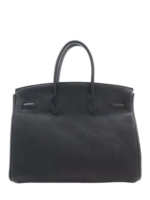 Hermès 2011 Togo Birkin 35 Handbag - Black