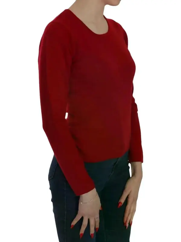 MILA SCHON Cashmere Crew-neck Sweater - Red