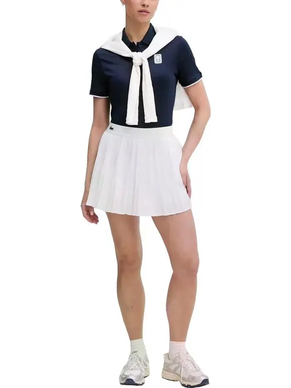 Lacoste Heritage Monogram Polo Shirt - Blue