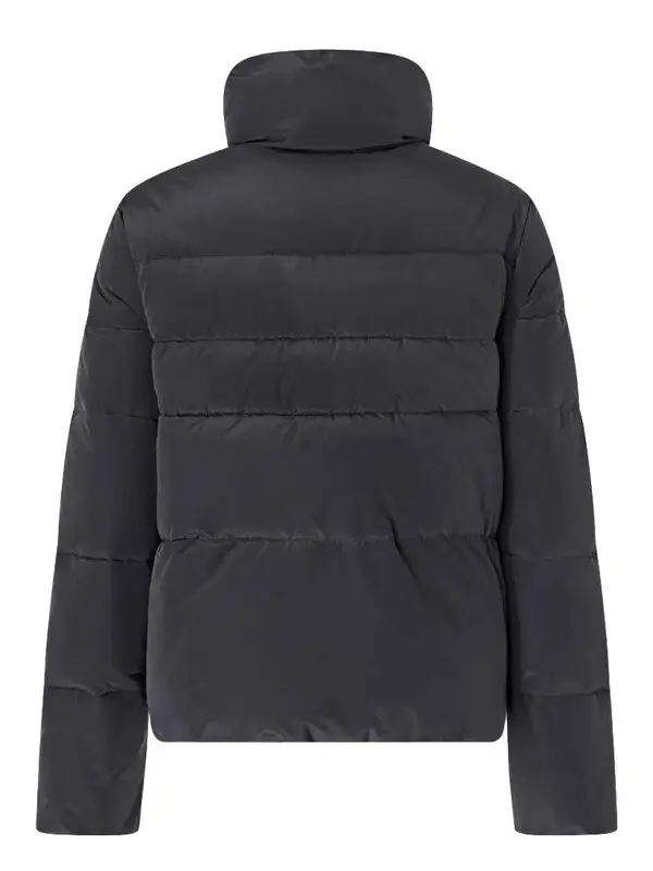 Pinko Quilted High-neck Zip-up Jacket - Grey