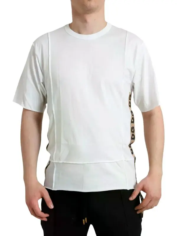 Dolce & Gabbana Logo-tape T-shirt - White