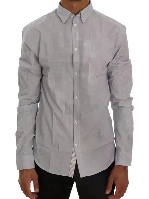 FRANKIE MORELLO Button-down Shirt - Blue