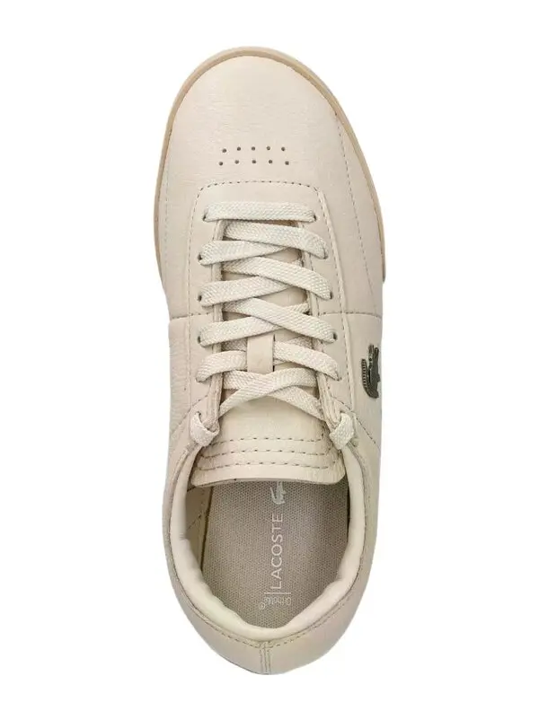 Lacoste Aura Leather Sneakers - Neutrals