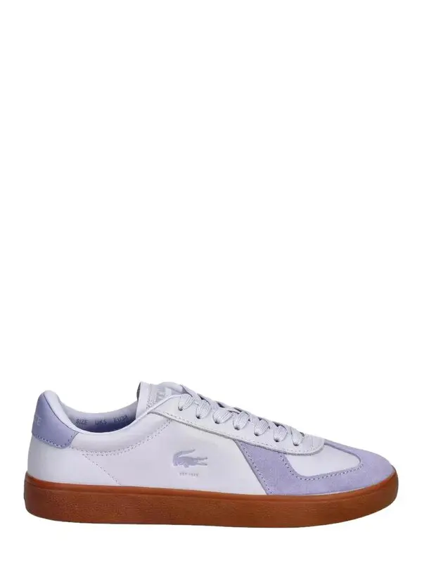 Lacoste Panelled Lace-up Sneakers - Purple