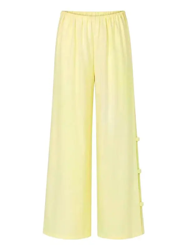 BAOBAB Wayra Side-slit Trousers - Yellow