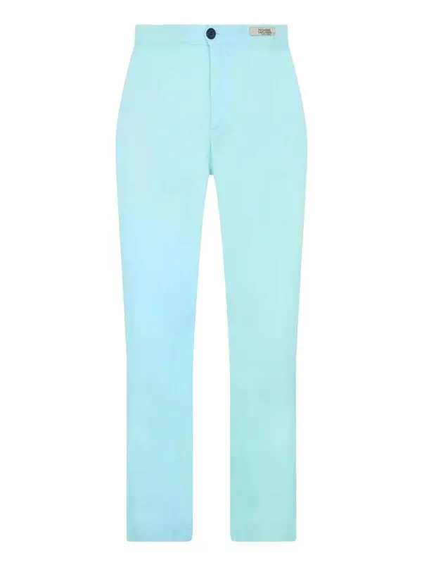 Paul & Shark Slim Fit Straight Leg Trousers - Blue
