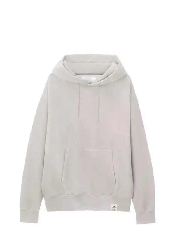 MOMOTARO Drawstring Hood Hoodie - Grey