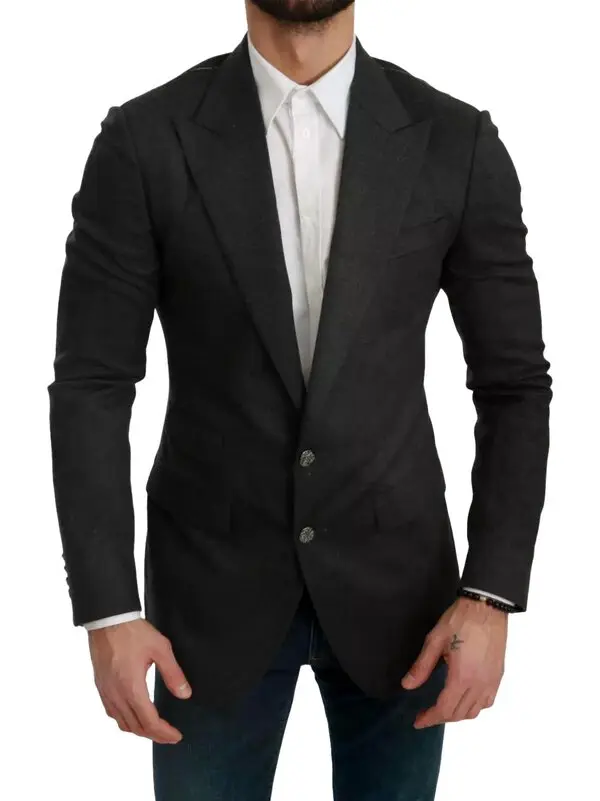 Dolce & Gabbana Single-breasted Blazer - Grey