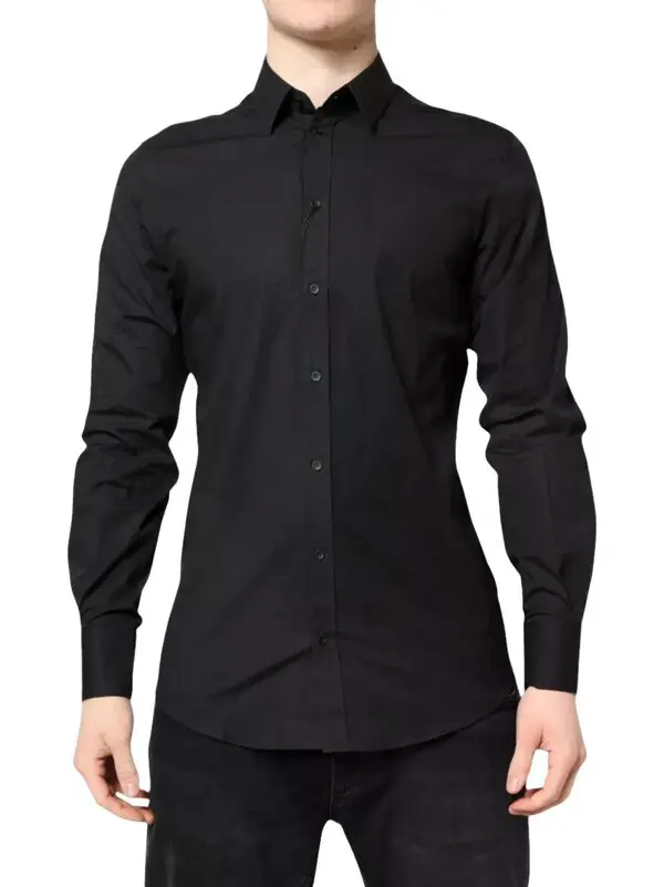 Dolce & Gabbana Gold Shirt - Black