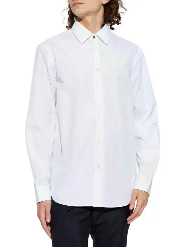 Paul Smith Striped-cuff Shirt - White